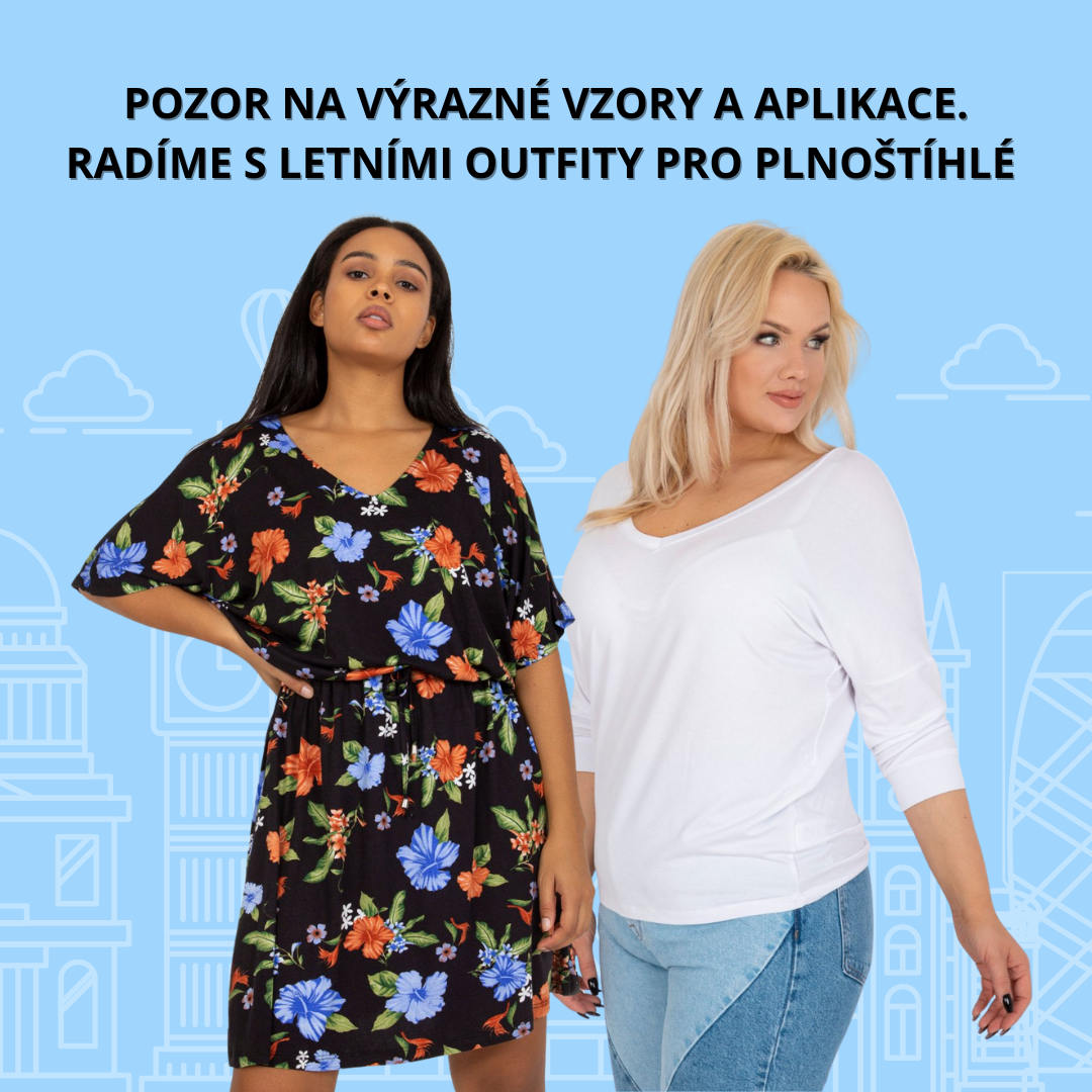 Pozor na výrazné vzory a aplikace. Radíme s letními outfity pro ...